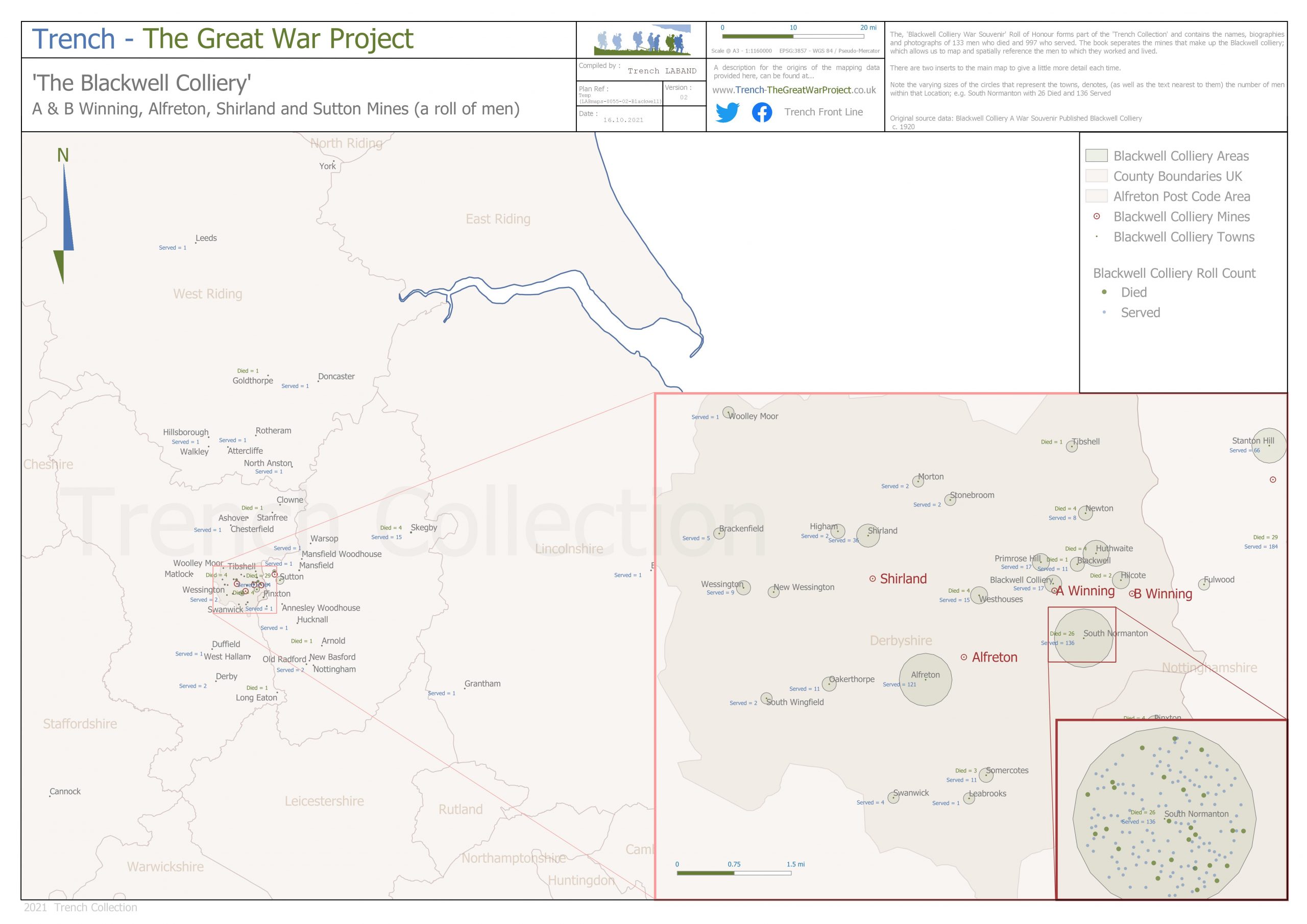 LABmaps-0055-02-Blackwell - Trench,The Great War Project / Map ...