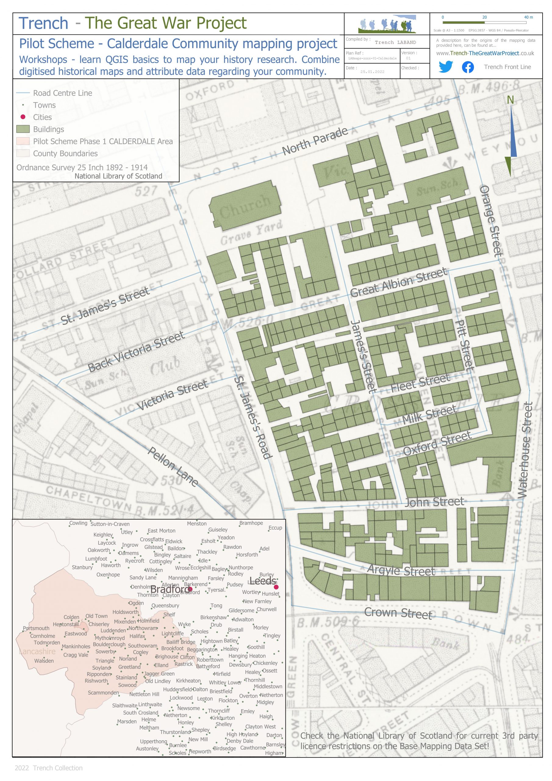 LABmaps-xxxx-01-Calderdale - Trench,The Great War Project / Map ...